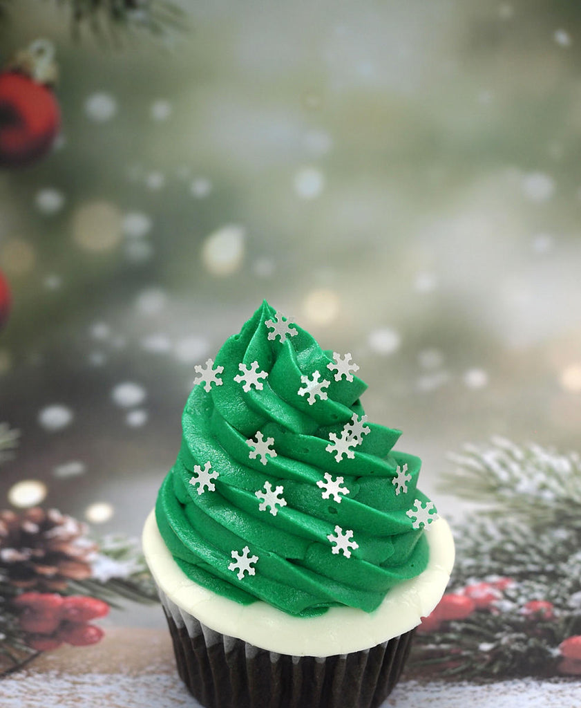 cake decorating snowflakes