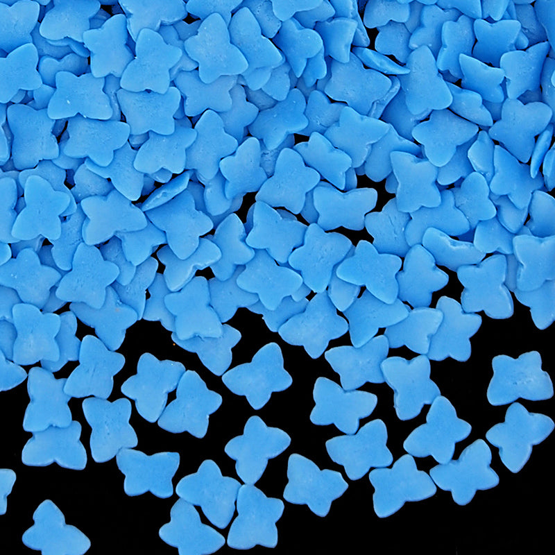 Blue Confetti Little Butterfly - No Dairy Natural Ingredient Sprinkles ...